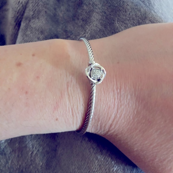 David Yurman | Jewelry | David Yurman Infinity Bracelet With Diamonds ...